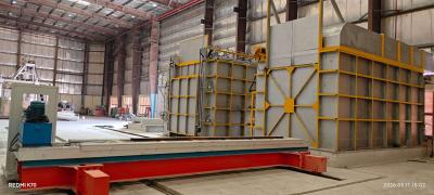 China 3D Trolley Vehicle Composite Shuttle Cart Of The Homogenization Furnace for sale