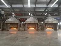 China 15 Ton Aluminum Melting Furnace Natural Gas / Heavy Oil Aluminium Furnace Machine for sale