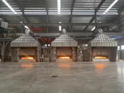 China 15 Ton Aluminum Melting Furnace Natural Gas / Heavy Oil Aluminium Furnace Machine for sale