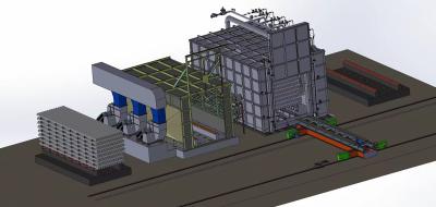 China Natural Gas Homogenizing Furnace 15 Ton Furnace Before Extrusion for sale