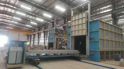 China 10 Tons - 100 Tons Homogenizing Furnace Energy Efficient Aluminum Billet Heating Furnace3 Dimensional Shuttle Cart for sale