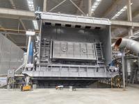 China PLC adjustment Tilting Melting Furnace Customized Tonnage Furnace For Aluminium Melting for sale