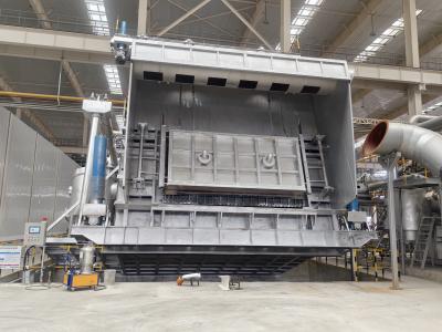 China PLC adjustment Tilting Melting Furnace Customized Tonnage Furnace For Aluminium Melting for sale