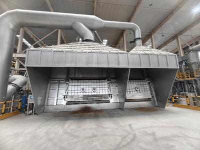 China Brick Structure Aluminum Melting Machine 20T Aluminium Scrap Melting Furnace for sale