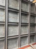 China Rectangular Fixed Type Full Castable Liner Aluminum Melting Furnace for sale