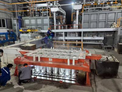 China Trackless Wire Cable Winch Casting Machine for sale