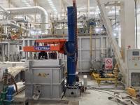 China Melt Oxidation and Heavy Dross in Secondary Aluminum Processing: Sealed Refining with Box‑type In‑line Degassing Unit for sale