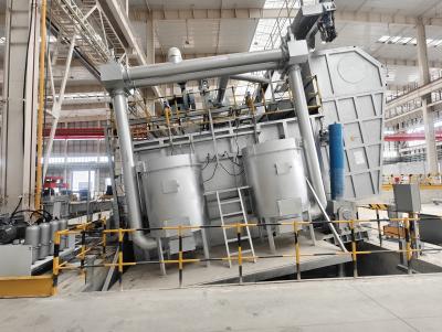 China Air Entrapment and Slag Carryover During Molten Aluminum Pouring: Evaluating Tilting Furnace Discharge Control for sale