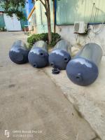 China waste tyres pyrolysis machine condensers and gas fitlers for sale