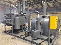 China 30 Tons Steel Waste Tyres Pyrolysis Plant for Waste Oil Distillation for sale