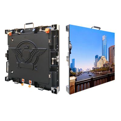 China Wall Mounted P6 Outdoor LED Display Screen Video Wall 300sqm for sale