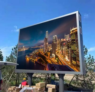 China Outdoor P10 Advertising LED Screen Full HD Video SMD 2727 LED Wall Display for sale