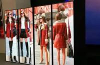China P2.5 Touch advertising machine commercial landing advertising machine 80 inch floor standing support HDMI signal for sale