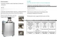 China High Temperature Pressure Steam Sterilization Trust 75L Vertical Autoclave to Deliver for sale
