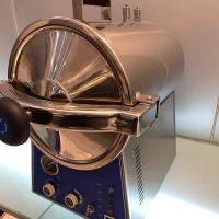 China Electric Portable Pressure Steam Sterilizer for Mushroom Substrate No Safety Standard for sale