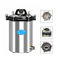 China hzbocon Vertical Autoclave Laboratory 24L High Pressure Steam Sterilizer Machine Autoclave Supplier for sale