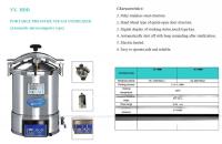 China Best selling 24L 18L Digital Model Desktop Tabletop dental sterilizer autoclave for sale