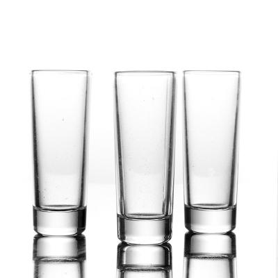 China Wholesale 60ml 2oz Clear Glass Shot Glass Cup for Wine Vodka Whiskey Sublimation for sale