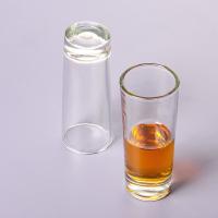 China Mini 60ml 2oz Shot Glass Wine Whiskey Drinking Glass Cup Honeycomb Pattern Clear for sale