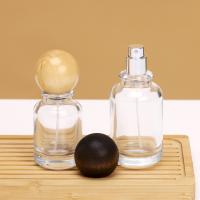 China Unique creative 30ml 50ml 100ml 100ml Round Empty Luxury Ball Cap Parfum Packaging Bottle Spray Atomizer Perfume Bottle for sale