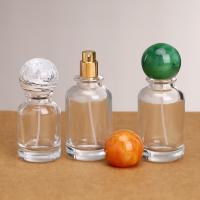 China Unique creative 30ml 50ml 100ml 100ml Round Empty Luxury Ball Cap Parfum Packaging Bottle Spray Atomizer Perfume Bottle for sale