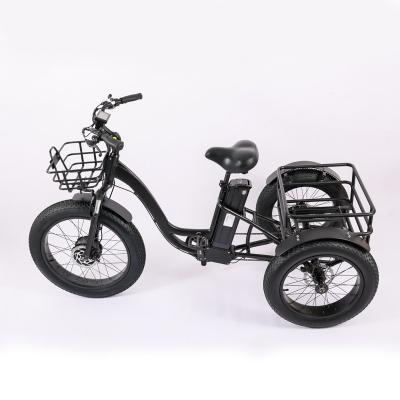 China Retro DOMANCA Family Cargo E-Bike 20 Inch 48V 20Ah 500-750W Rear Hub Motor 7 Speed for sale
