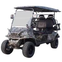 China Electric Hunting Golf Cart 6 Passenger 5KW AC Motor 70-90km Range Off Road for sale
