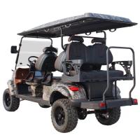 China Electric Hunting Golf Cart 6 Passenger 5KW AC Motor 70-90km Range Off Road for sale
