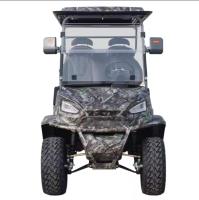 China Electric Hunting Golf Cart 6 Passenger 5KW AC Motor 70-90km Range Off Road for sale