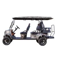 China Electric Hunting Golf Cart 6 Passenger 5KW AC Motor 70-90km Range Off Road for sale