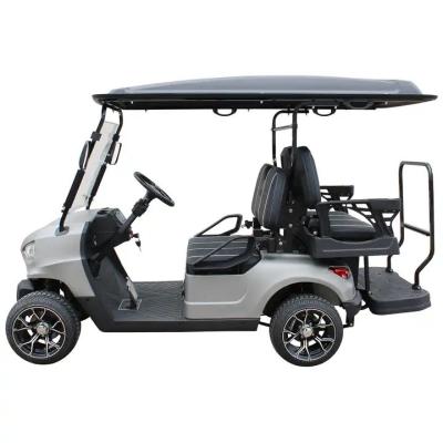 China Off Road 6 Passenger Electric Hunting Golf Cart 5KW Motor Long Range 48V for sale