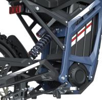 China Electric Hybrid Bike 100-110km Range DNM Inverted Suspension Fork LCD Display for sale