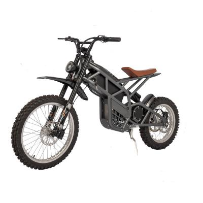 China Domanca 2000W Electric Dirt Bike MTB 48V 20Ah Lithium Battery 30-50km/h for sale