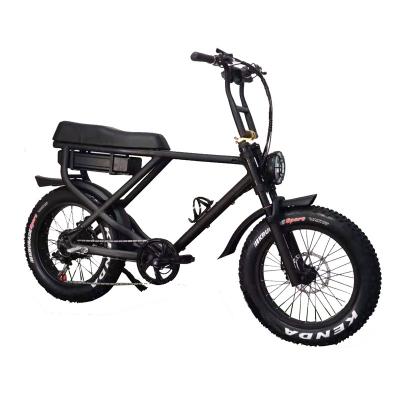 China 20 Inch 48V 20Ah Rear Carrier Battery 750W Bafang Motor Electric Bicycle Urban Commuter for sale