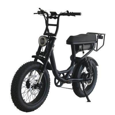 China 48V 20 Inch Electric Bicycle Adult E Bike Customized Aluminum Alloy Frame 7 Speed for sale