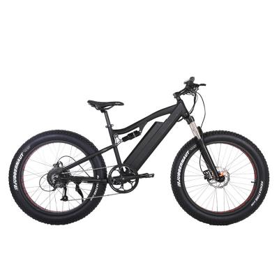 China Electric Fat Tyre Mountain Bike 26 Inch 48V 500W 750W 1000W E Bike for Adult for sale