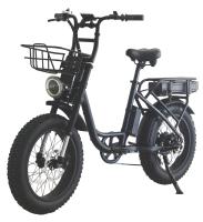 China 20 Inch City Urban Electric Bicycle 48V 20Ah Rear Carrier Battery Vintage Design for sale