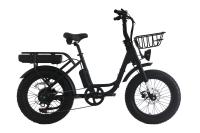 China 20 Inch City Urban Electric Bicycle 48V 20Ah Rear Carrier Battery Vintage Design for sale