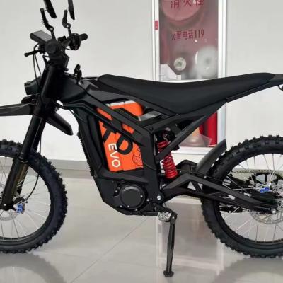 China Off-Road Electric Motorcycle 3000W 60V 40Ah Long Range Battery Belt Drive Chain for sale