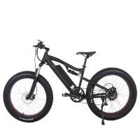 China Customized Electric Bicycle 48V 500W Full Suspension E Bike 26 Inch 13AH Down Tube Battery for sale