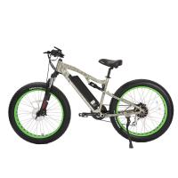 China Customized Electric Bicycle 48V 500W Full Suspension E Bike 26 Inch 13AH Down Tube Battery for sale