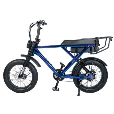 China 48V 500W 750W 1000W Electric Fat Tire Bike 20x4.0 Snow Beach E Bike 50km/h for sale