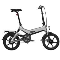 China 16 Inch 250W Rear Hub Motor Electric Folding Bike GB3 Magnesium Alloy E-Bicycle for sale