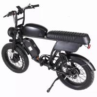 China Domanca 20 Inch Electric Bike 48V 20Ah Lithium Battery Dual Suspension 7 Speed E Bike 30-50km/h for sale