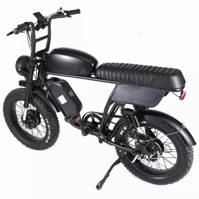 China Domanca 20 Inch Electric Bike 48V 20Ah Lithium Battery Dual Suspension 7 Speed E Bike 30-50km/h for sale