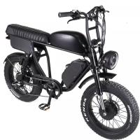 China Domanca 20 Inch Electric Bike 48V 20Ah Lithium Battery Dual Suspension 7 Speed E Bike 30-50km/h for sale