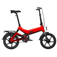 China 16 Inch 250W Rear Hub Motor Electric Folding Bike GB3 Magnesium Alloy E-Bicycle for sale