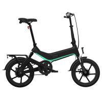 China 16 Inch 250W Rear Hub Motor Electric Folding Bike GB3 Magnesium Alloy E-Bicycle for sale