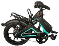 China 16 Inch 250W Rear Hub Motor Electric Folding Bike GB3 Magnesium Alloy E-Bicycle for sale