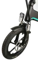 China 16 Inch 250W Rear Hub Motor Electric Folding Bike GB3 Magnesium Alloy E-Bicycle for sale